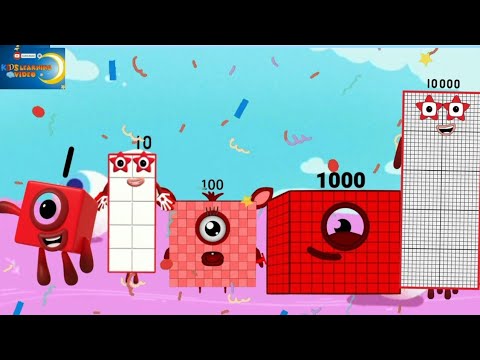 Skip Counting from 0-1000000 - Learn to Count Up to One Million ...