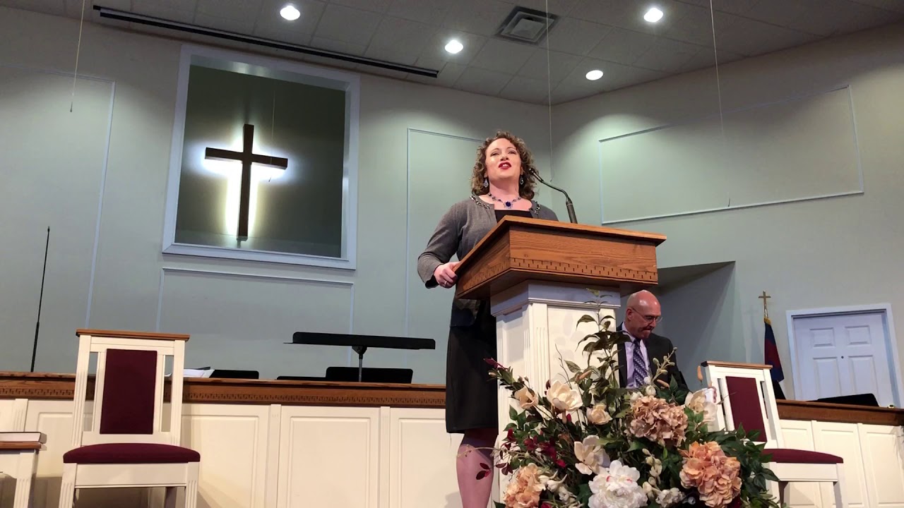 Remember by Sarah Skutt at Temple Baptist Church in Herndon, VA - YouTube