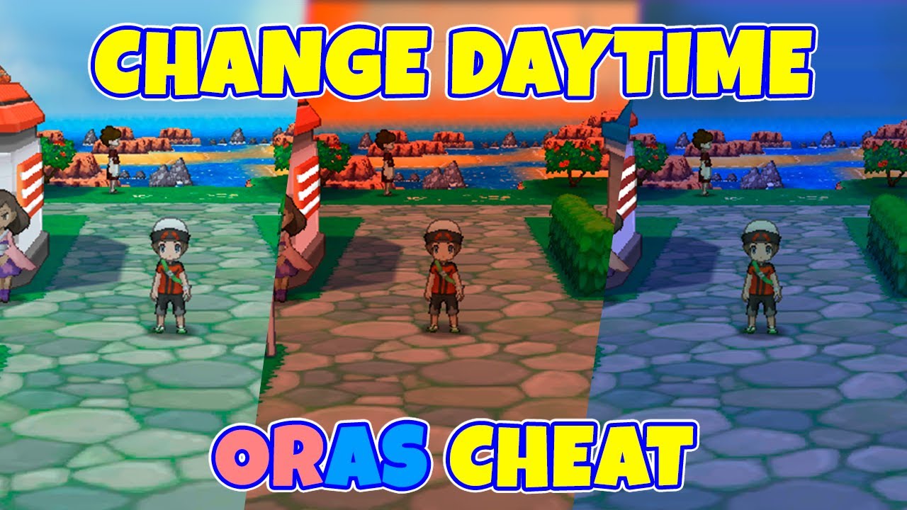 Daytime Cheat in Pokémon Omega Ruby/Alpha Sapphire ☀️ | Change Time ...