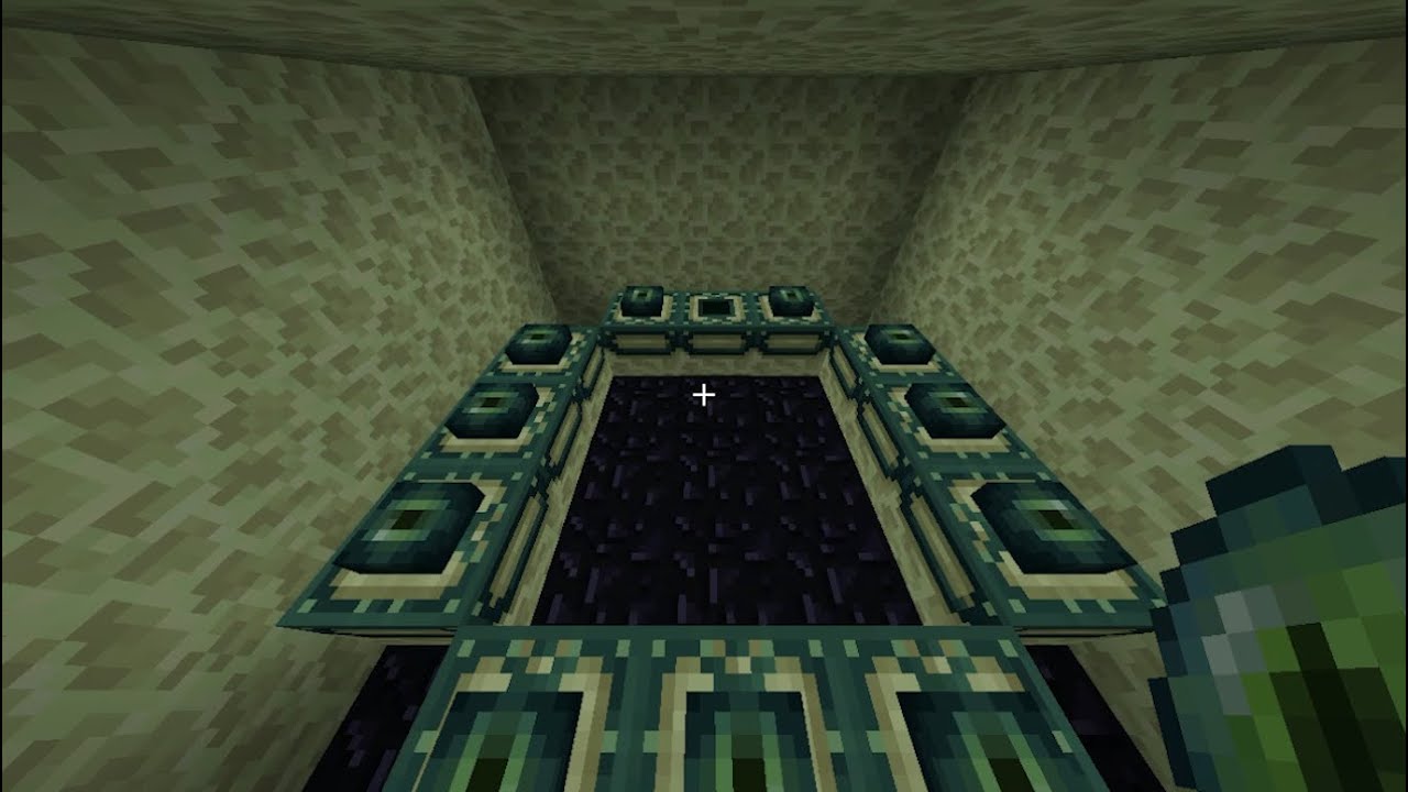 what if you build end portal at end spawn in @minecraft - YouTube