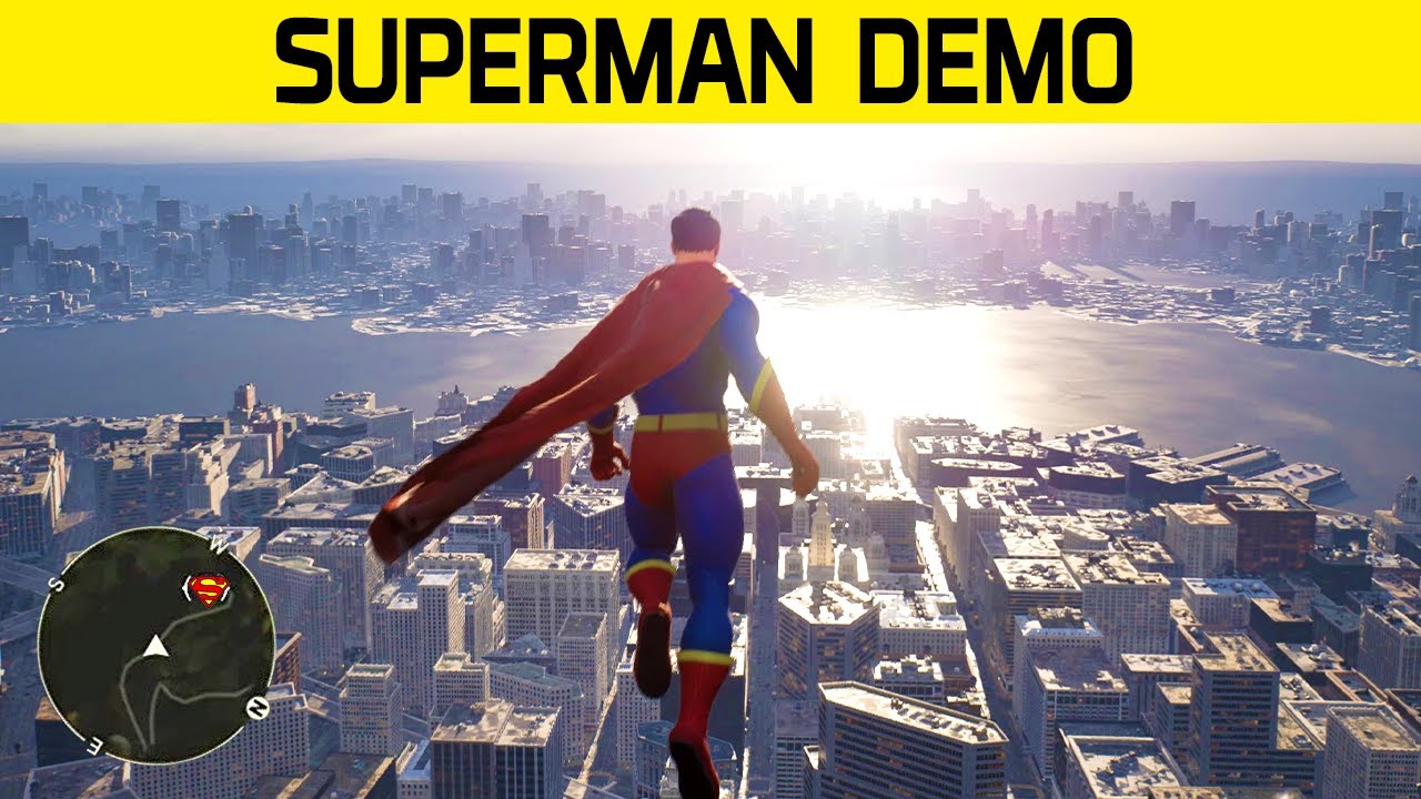 You Can Play As SUPERMAN In This AMAZING Game Demo! - YouTube