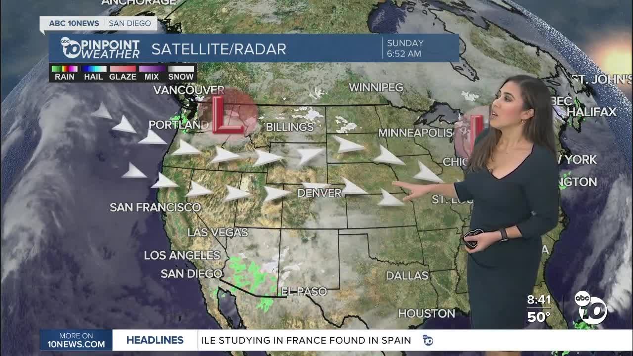 ABC 10News Pinpoint Weather with Weather Anchor Vanessa Paz - YouTube