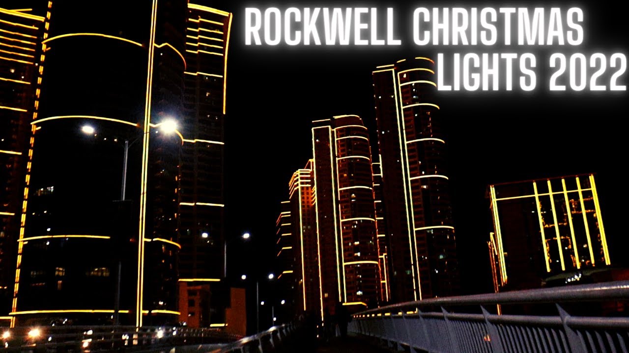 ROCKWELL Christmas Lights 2022 - YouTube