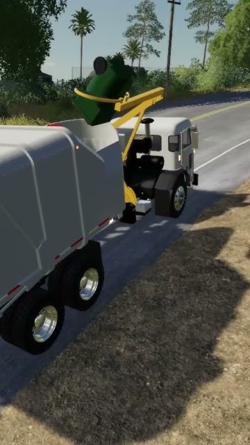 Heil CP Python Garbage Truck! #shorts IN FS19 #fs19 - YouTube