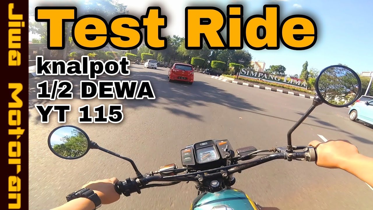 Knalpot RX king modif untuk YT 115 - YouTube