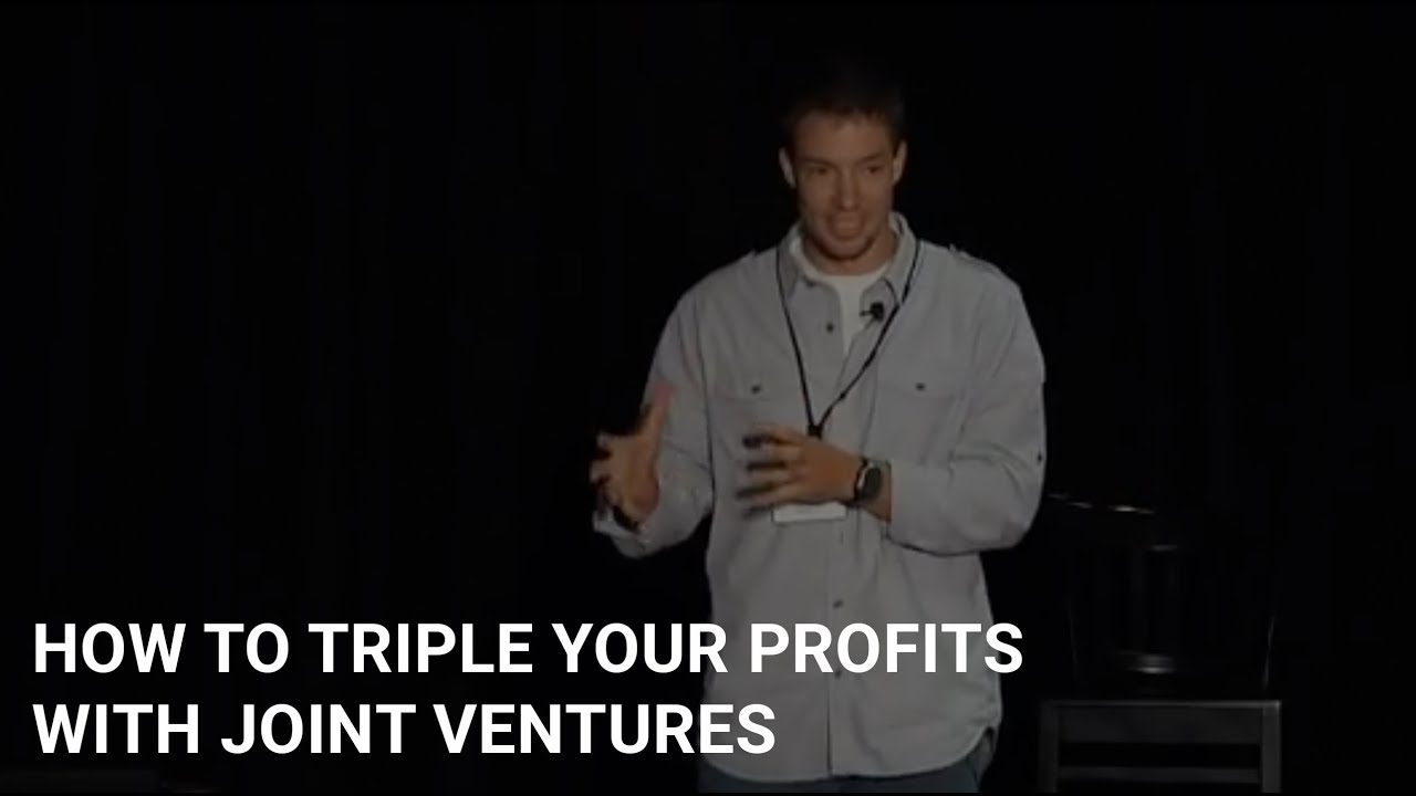 Jeremy Gritton - How To Triple Your Profits With Joint Ventures - YouTube