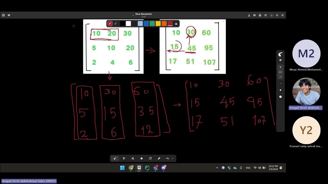 Level-1 Spring'24: Session 4 | 2D Prefix & Partial Sum - YouTube