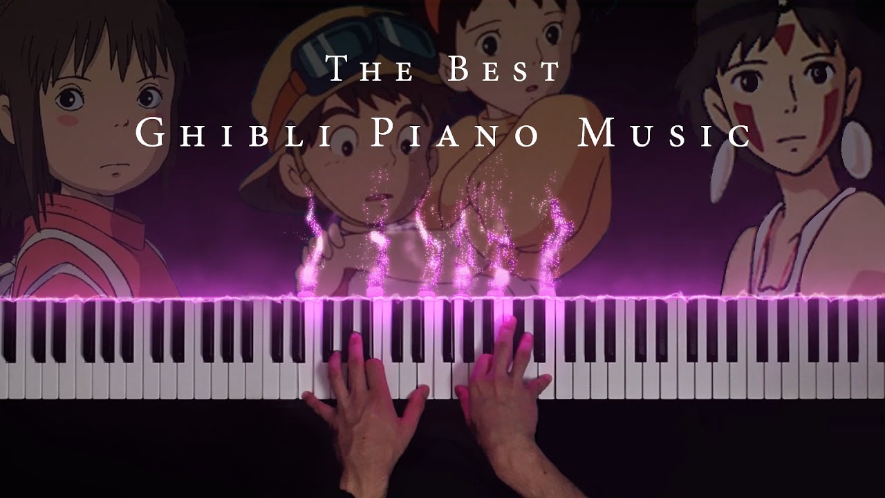 The Most Beautiful Ghibli Piano Music: 1 Hour of Emotional & Relaxing ...