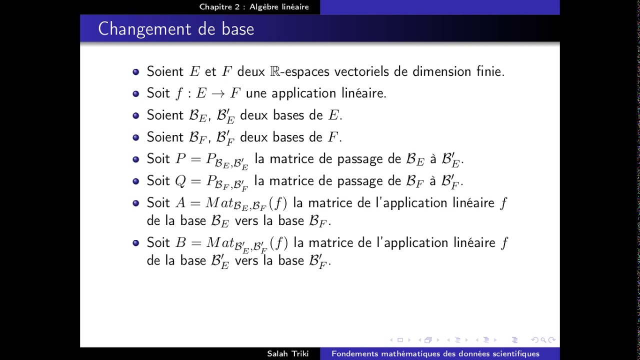 18 Changement de base - YouTube