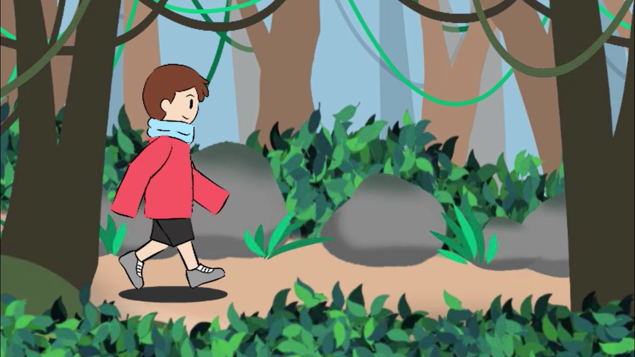 2D Animation - Walk Cycle - YouTube