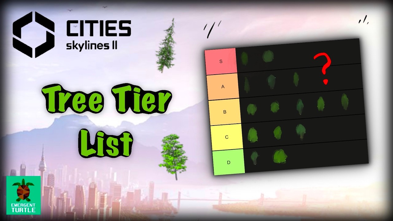 The Ultimate Tier List for Trees in Cities Skylines 2! - YouTube