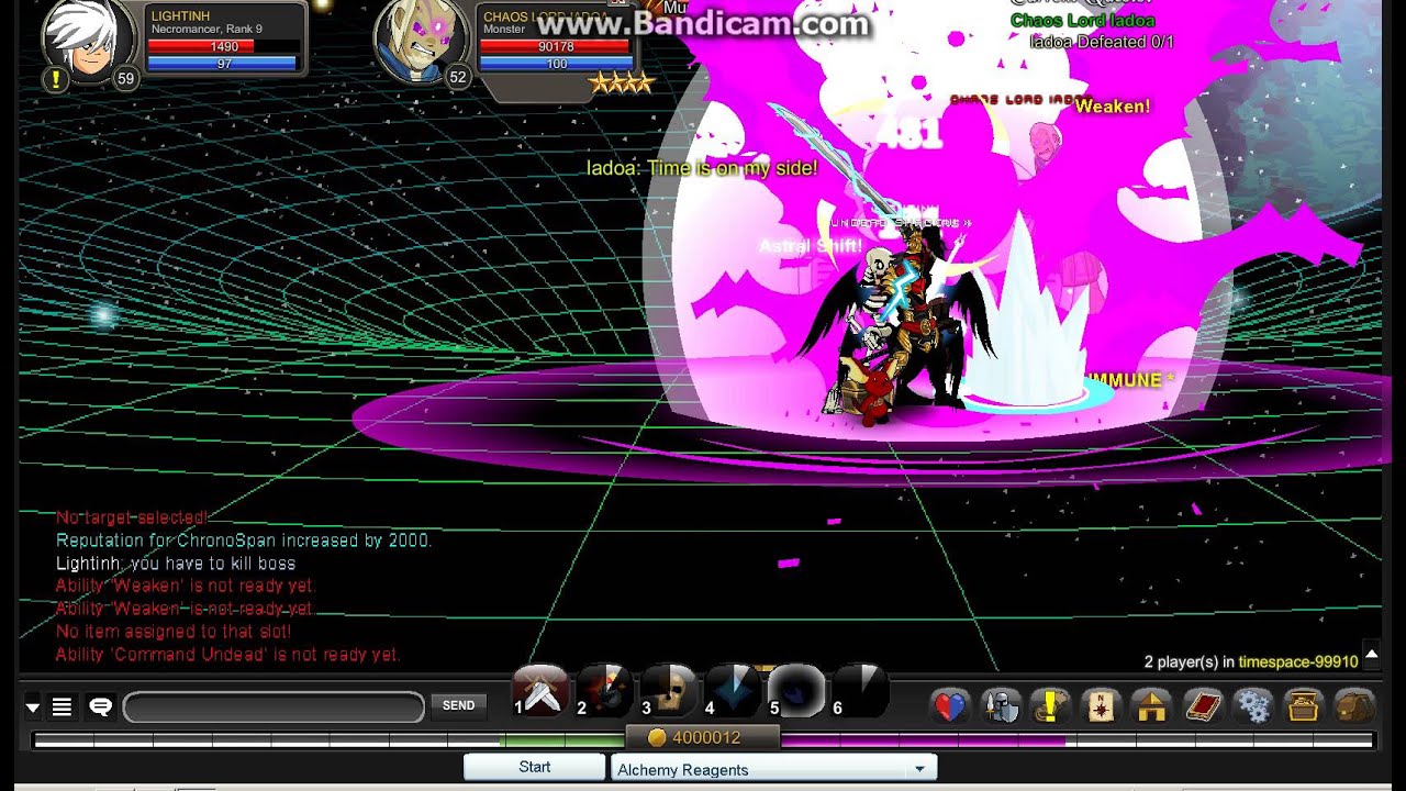 AQW Time Space quests - YouTube