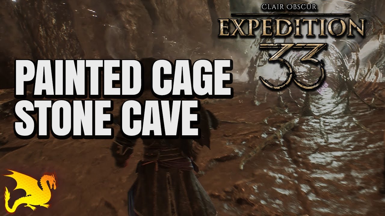 Painted Cage Stone Wave Cliffs Cave - CLAIR OBSCUR EXPEDITION 33 - YouTube