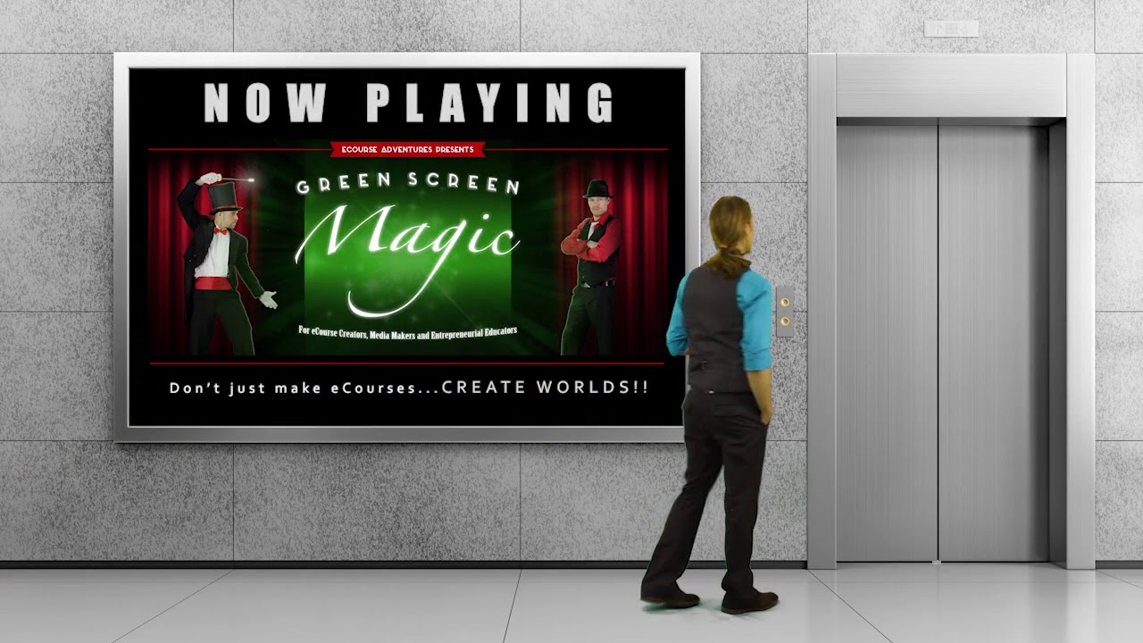 Green Screen Magic - Act 1 - The Elevator Pitch (Setting the Scene ...