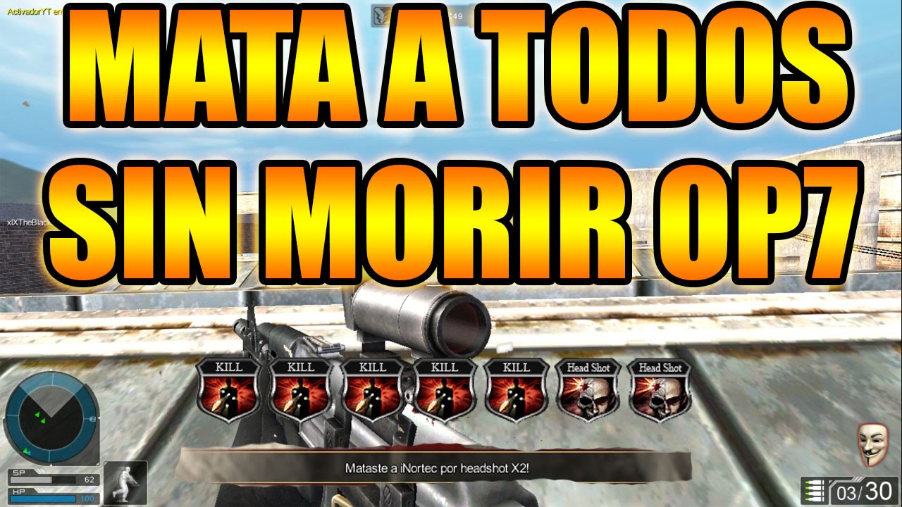 EL MAS PRO SIN MORIR MATA A TODOS Operation 7 EL MEJOR JUGADOR DE OP7 ...