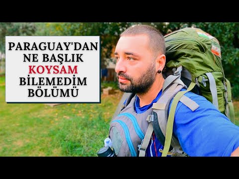 Paraguay'da çok sıradan bir otostop #dünyaturu