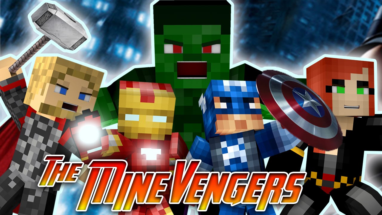 Minecraft MineVengers - THE WINTER SOLDIER - YouTube