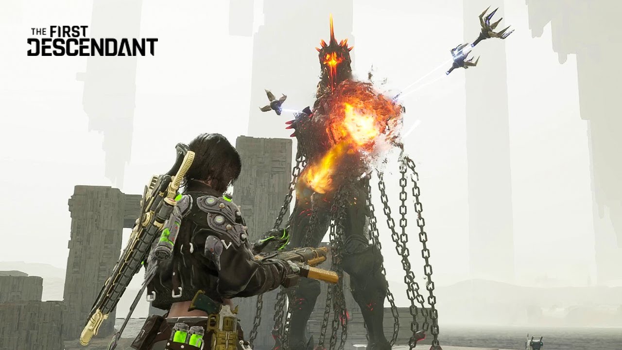 "Pyromaniac" Hard Mode Boss Fight - The First Descendant Endgame - YouTube
