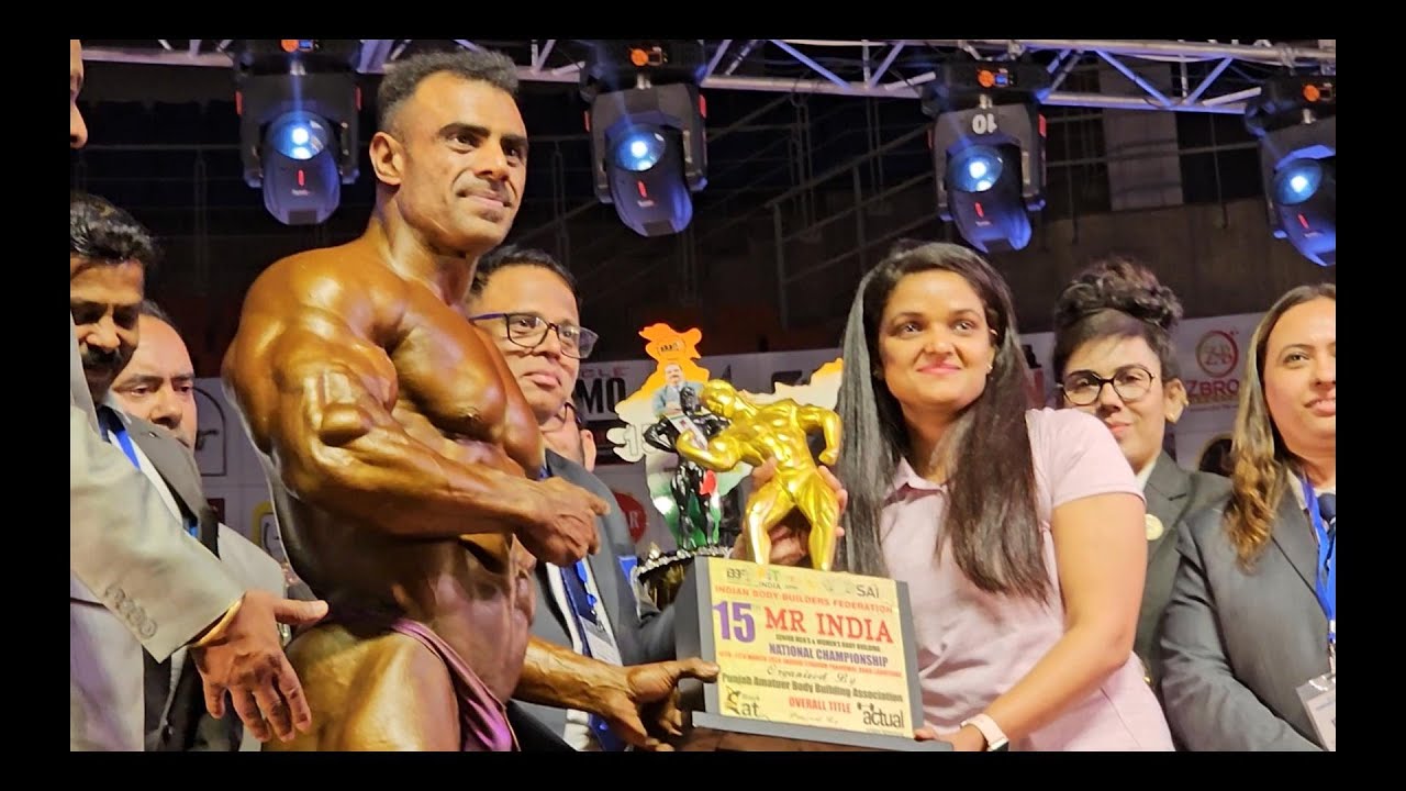 Ram Niwas Malik Mr. India IBBF 2024 Champion of Champions Nilesh Dagade ...