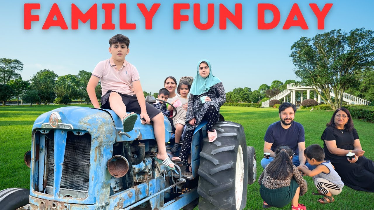 Special fun day out with family and kids | روز تفریحی با خانواده بیرون ...