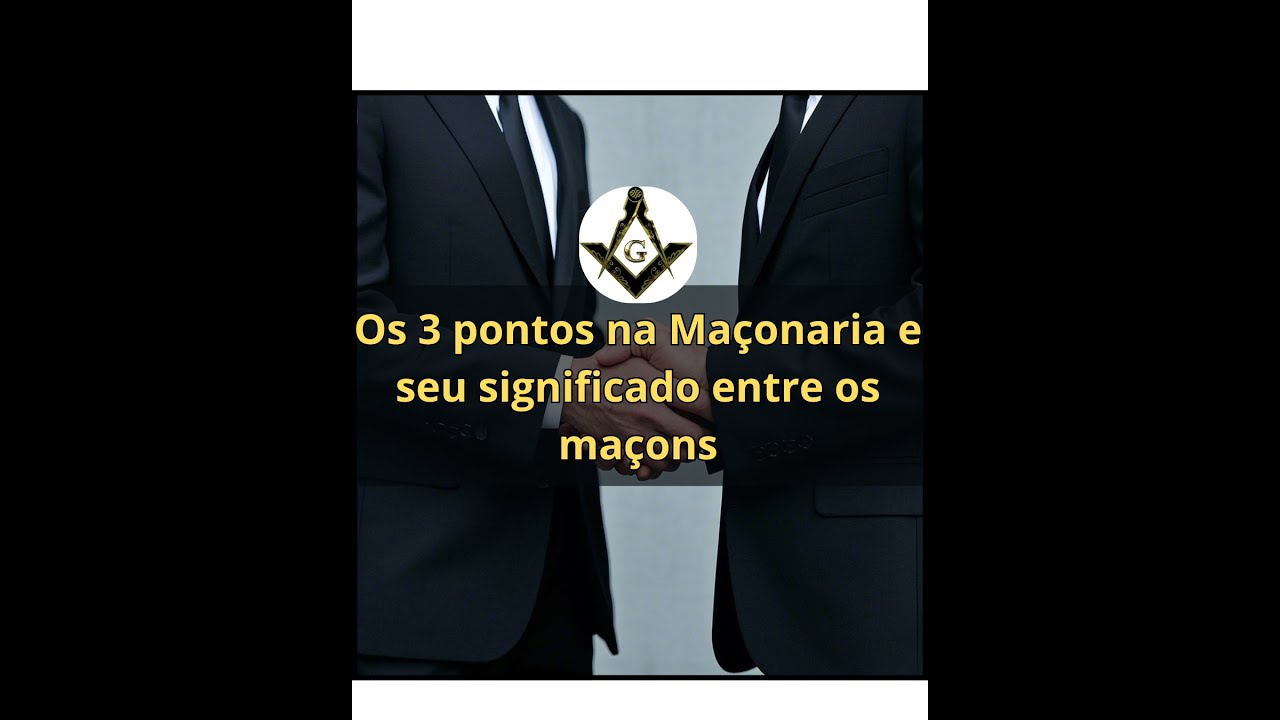 O Três Pontos na Maçonaria e seu significado entre os Maçons - YouTube