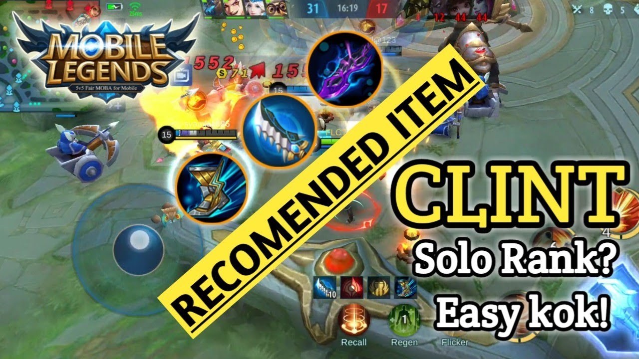 #Clint Build Tersakit 2020 | Combo Skill 1, 2 dan 3 | New Skin Witch ...