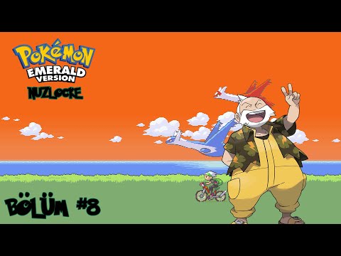 #8 | Bir bölüm süren zorlu savaş | POKEMON EMERALD : NUZLOCKE