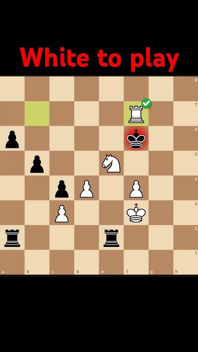white to play and win || chess puzzle || chess || checkmate in 3 moves - YouTube