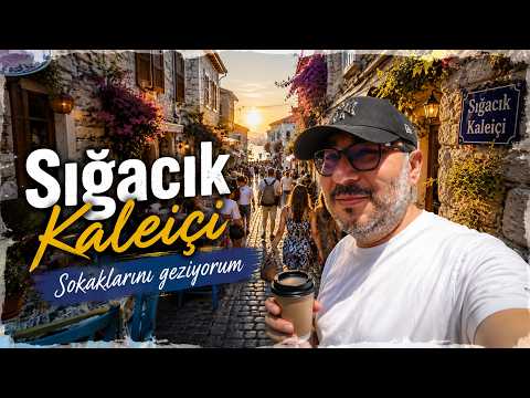 Seferihisar Sığacık Sokaklarında Geziyorum | Kaleiçi, Yöresel Lezzetler ve Tarihi Dar Sokaklar