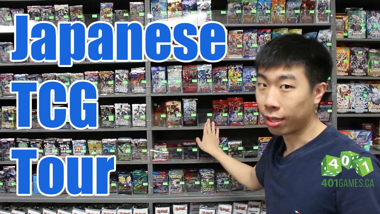 FLGS Vlog: Tour of the Japanese TCG Section - YouTube