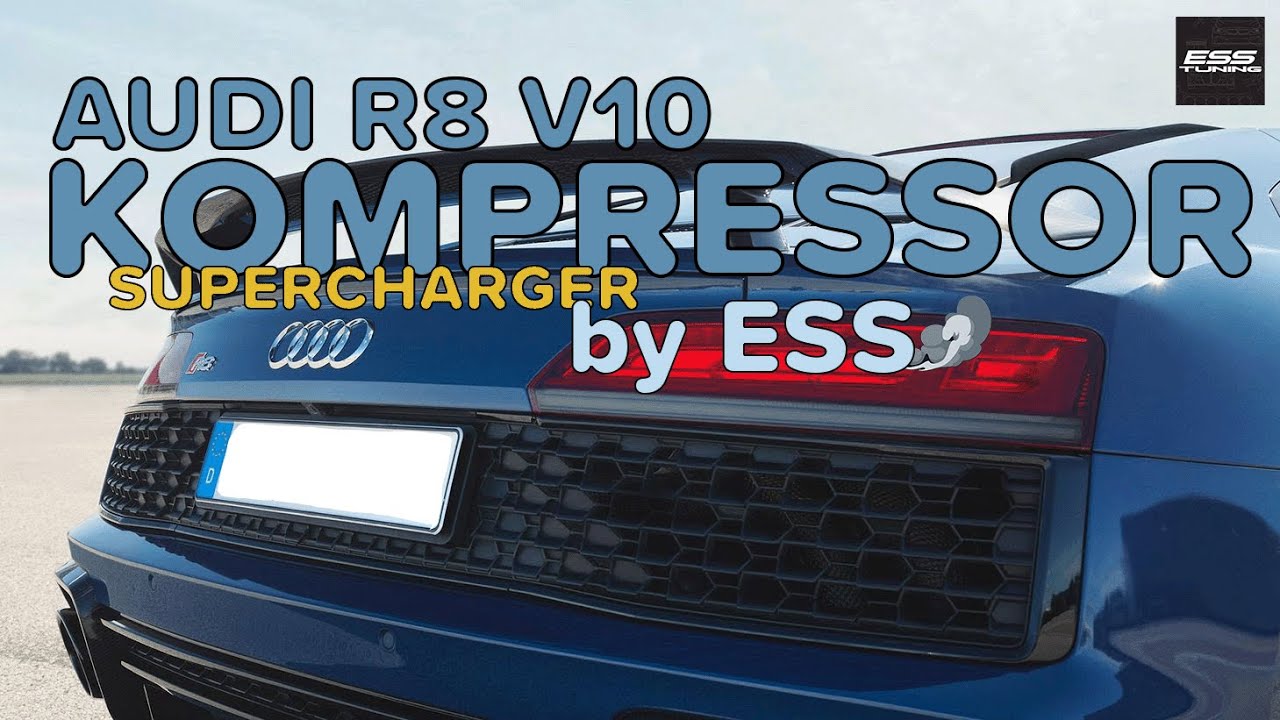 Audi R8 V10 Kompressor by ESS Tuning - YouTube