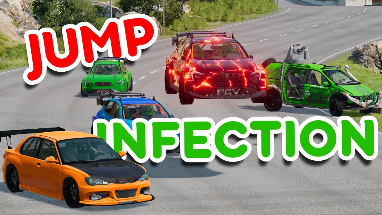 🚗💨 Time for Jump Infection in BeamNG! - YouTube