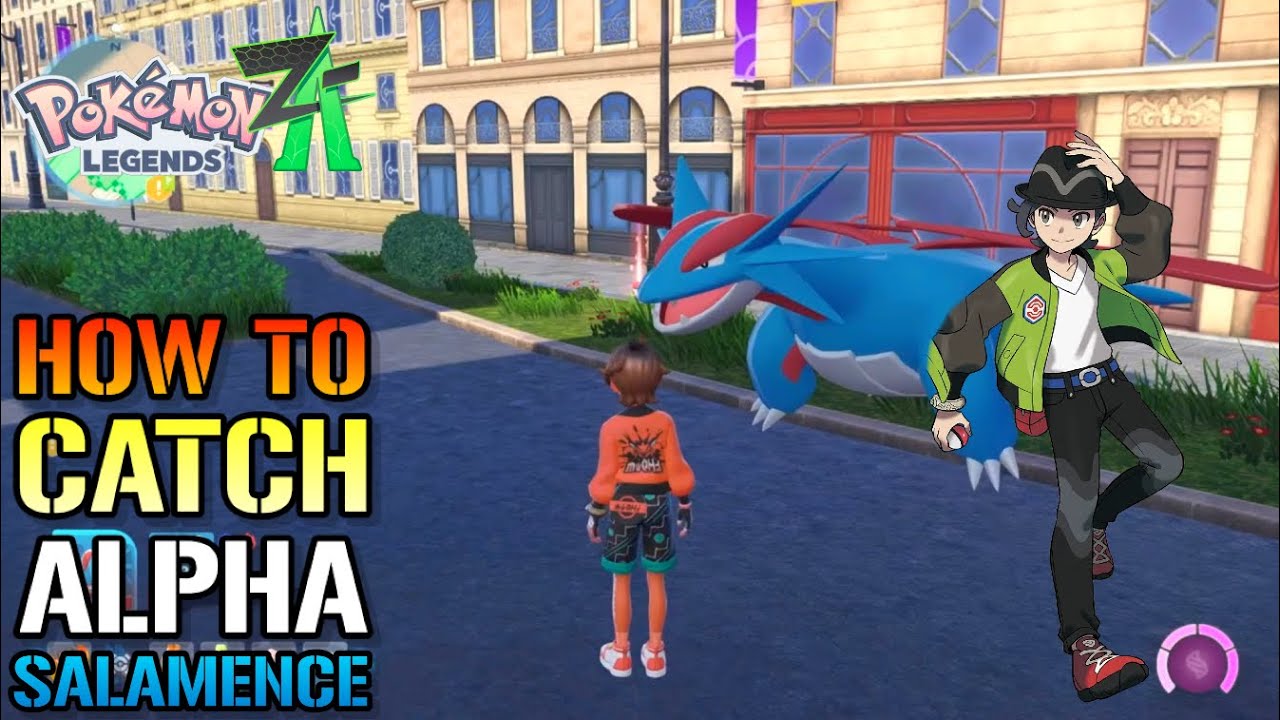 Pokémon Legends: Z-A ALPHA "Salamence" Capture Guide! How To Get Him ...