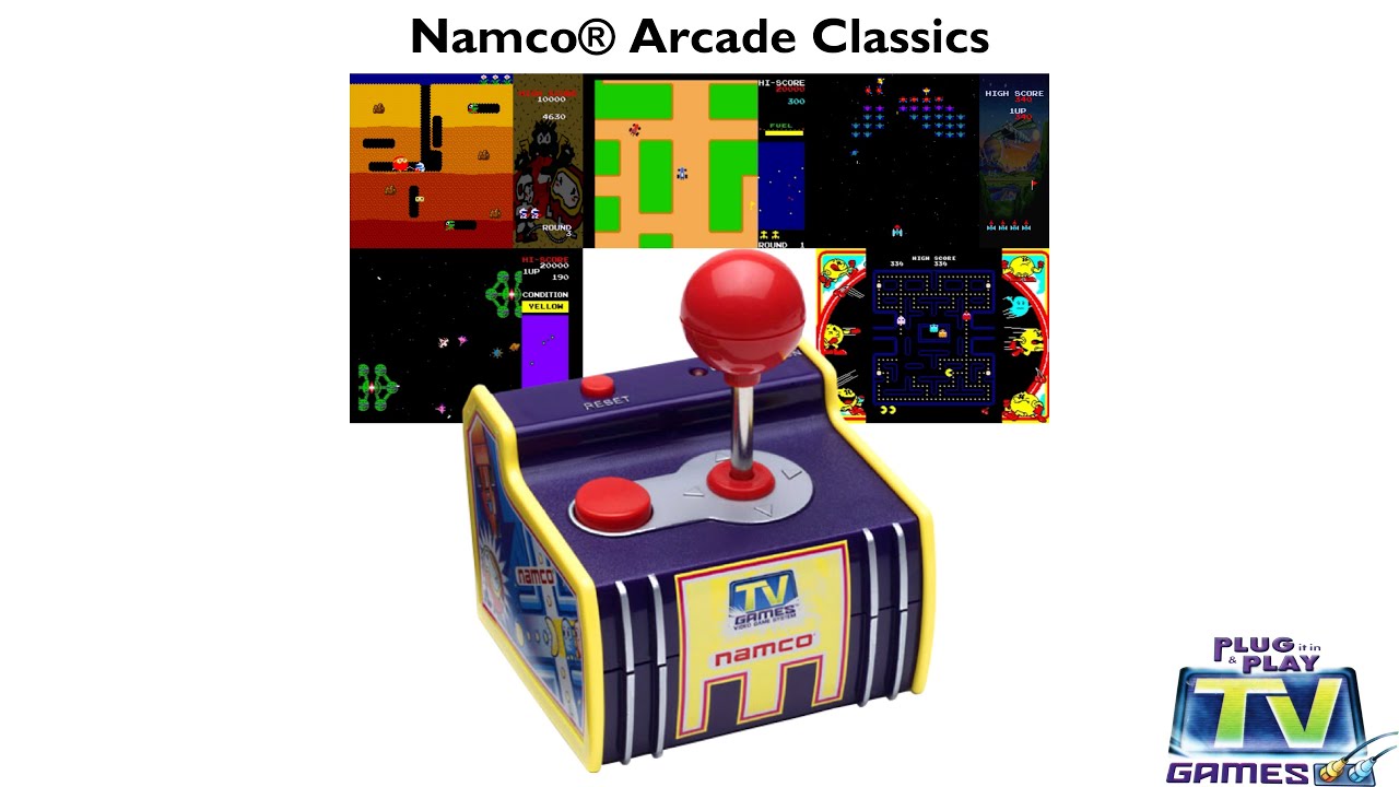 Namco Arcade Classics (2003) - Plug N' Play Gameplay - YouTube