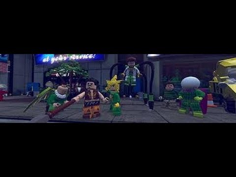 Lego Marvel Superheros- All Sinister 6 Characters/locations Achievement ...