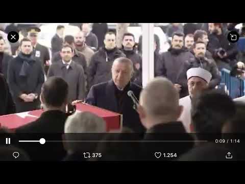 Erdoğan şehit cenazesinde konuştu: şehitler tepesi boş kalmayacak