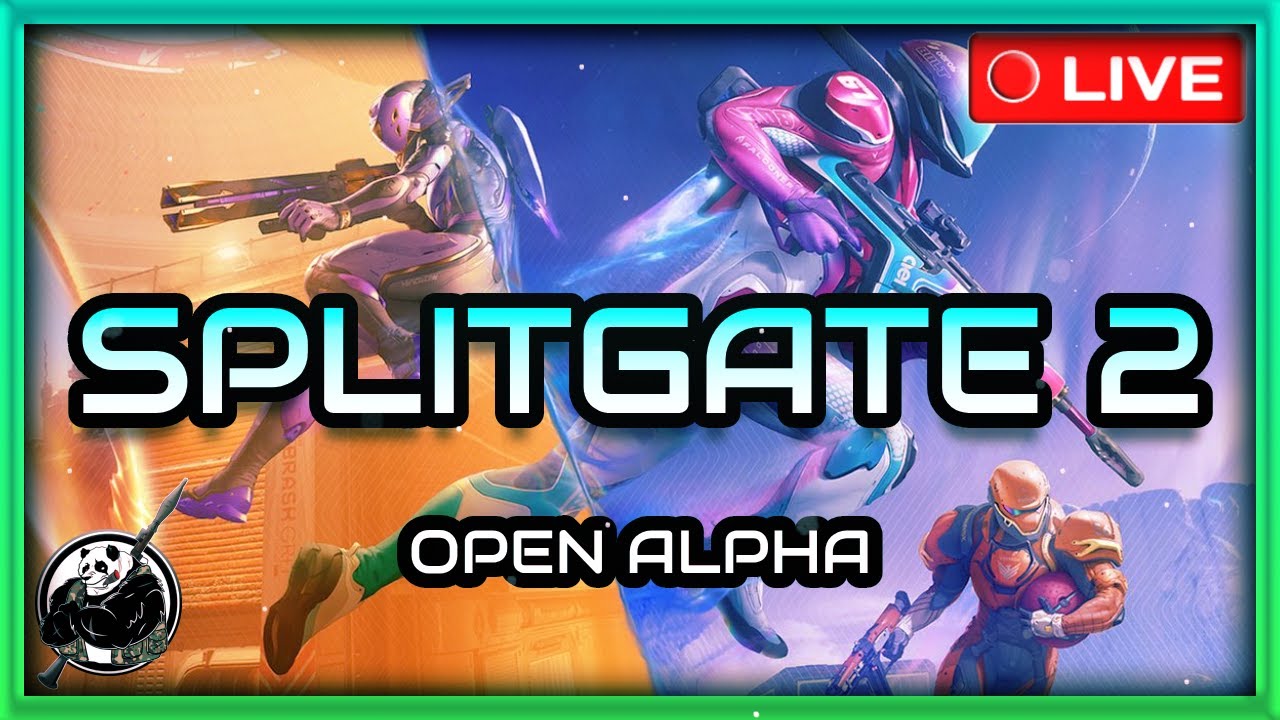 🔴LIVE - SPLITGATE 2 OPEN ALPHA GAMEPLAY - SPLITGATE IS BACK! - YouTube