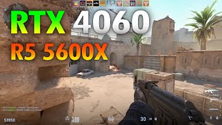 RTX 4060 Counter Strike 2 | Ryzen 5 5600X + RTX 4060 CS2 | Doovi