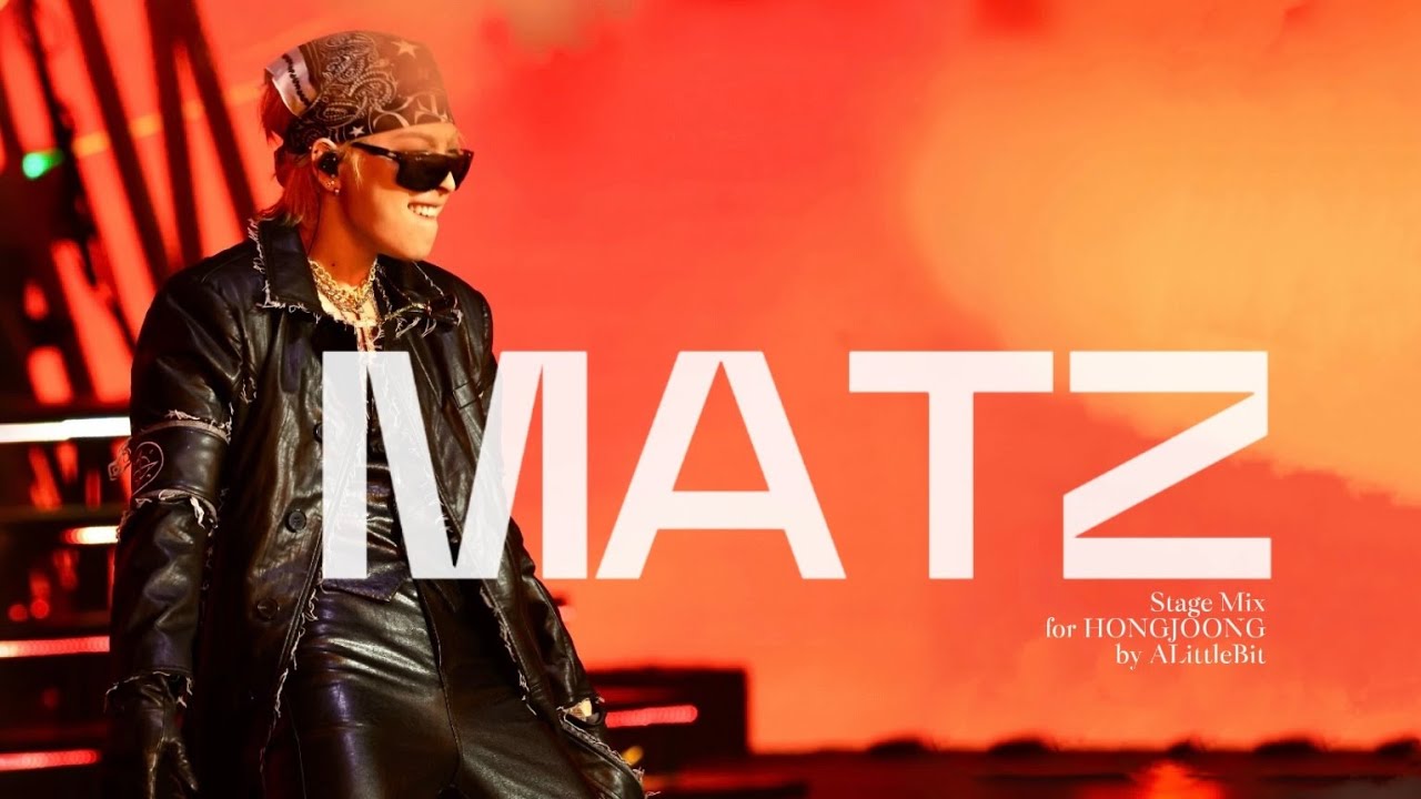 [4k]ATEEZ | MATZ - HONGJOONG 홍중 fancam 직캠(stage compilation) - YouTube