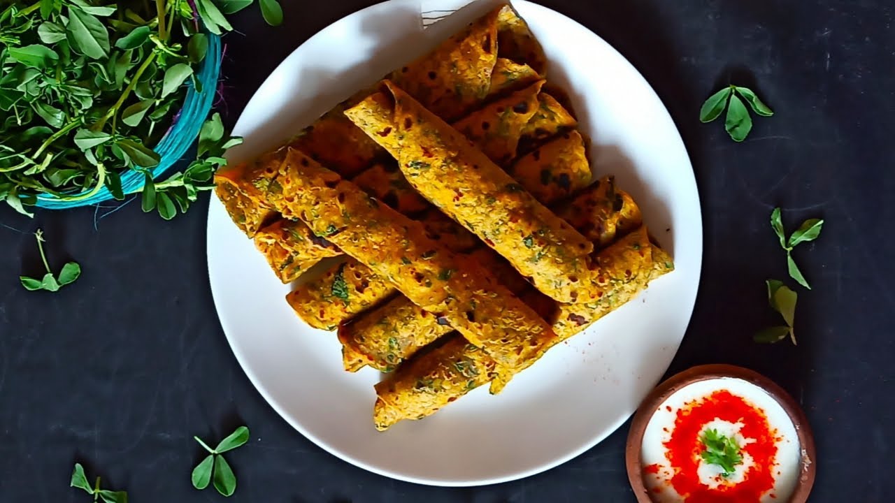 Methi chapati/ Methi Paratha/Methi Thepla. - YouTube