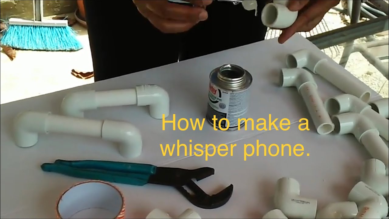 How To Make Whisper Phones To Use For Reading - YouTube