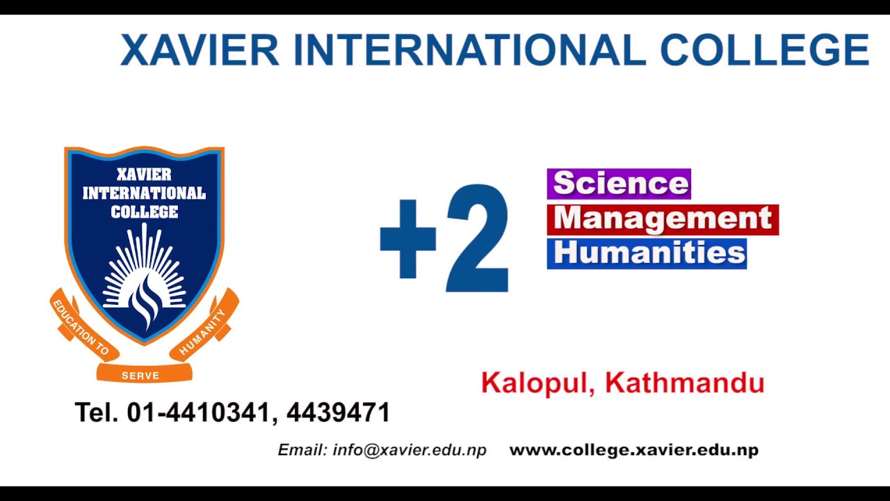 xavier international college kalopul kathmandu - YouTube