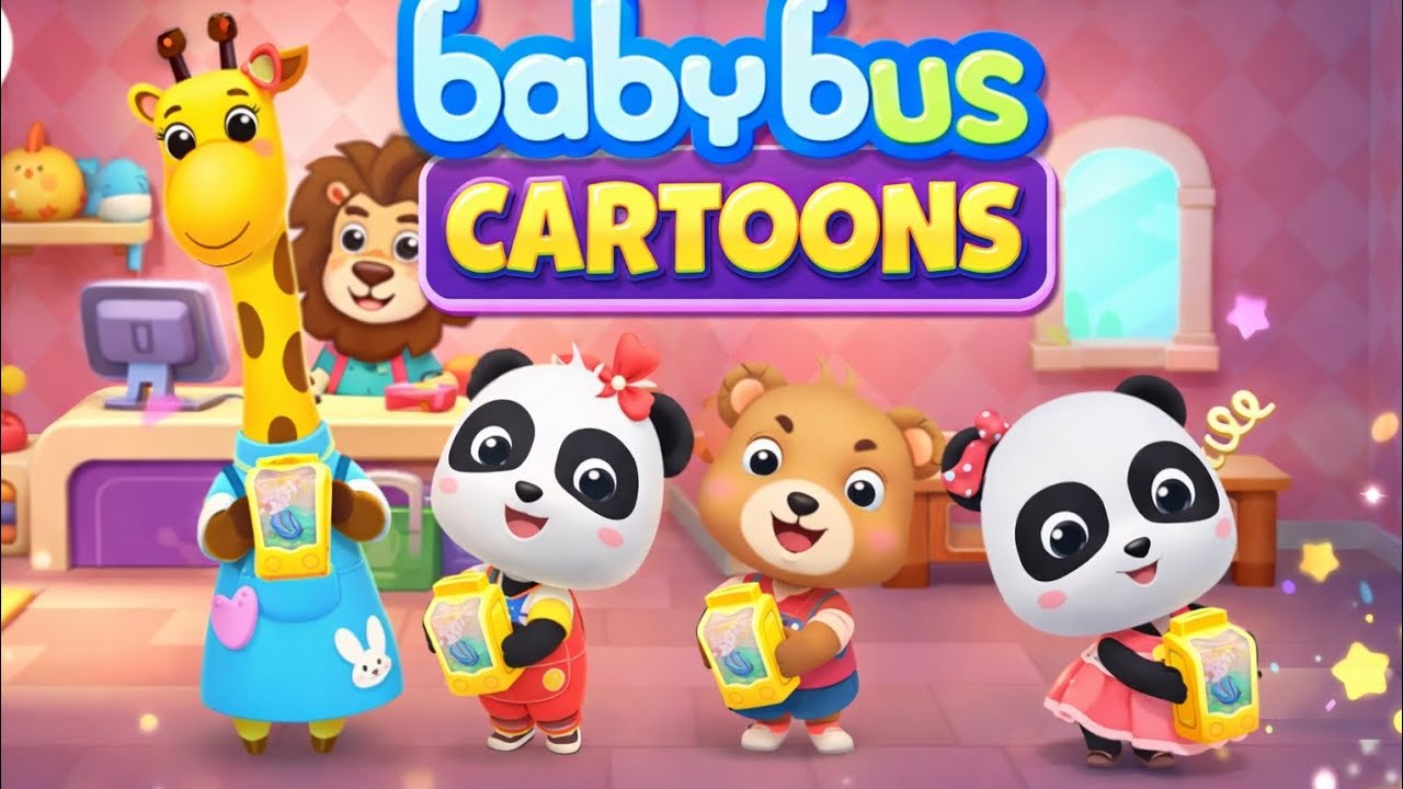 Baby Bus Cartoons - Episode 1: The Adventures Begin! - YouTube