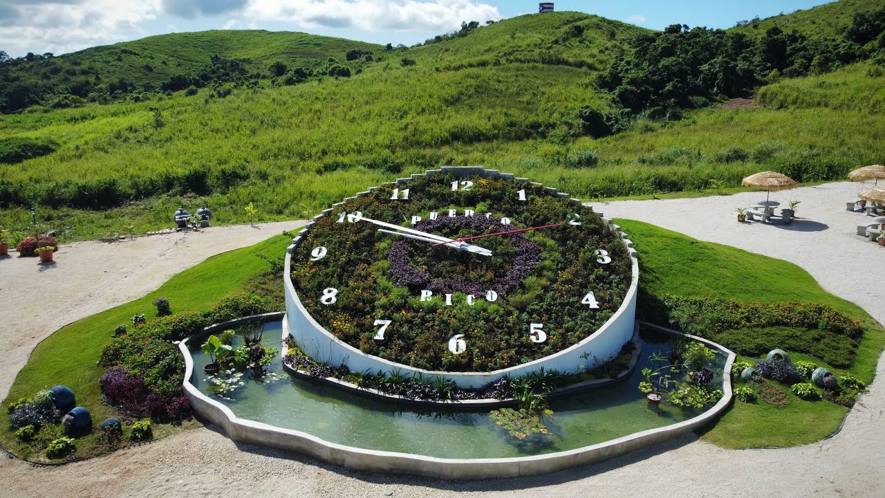Reloj de Flores de Puerto Rico en Aibonito - YouTube