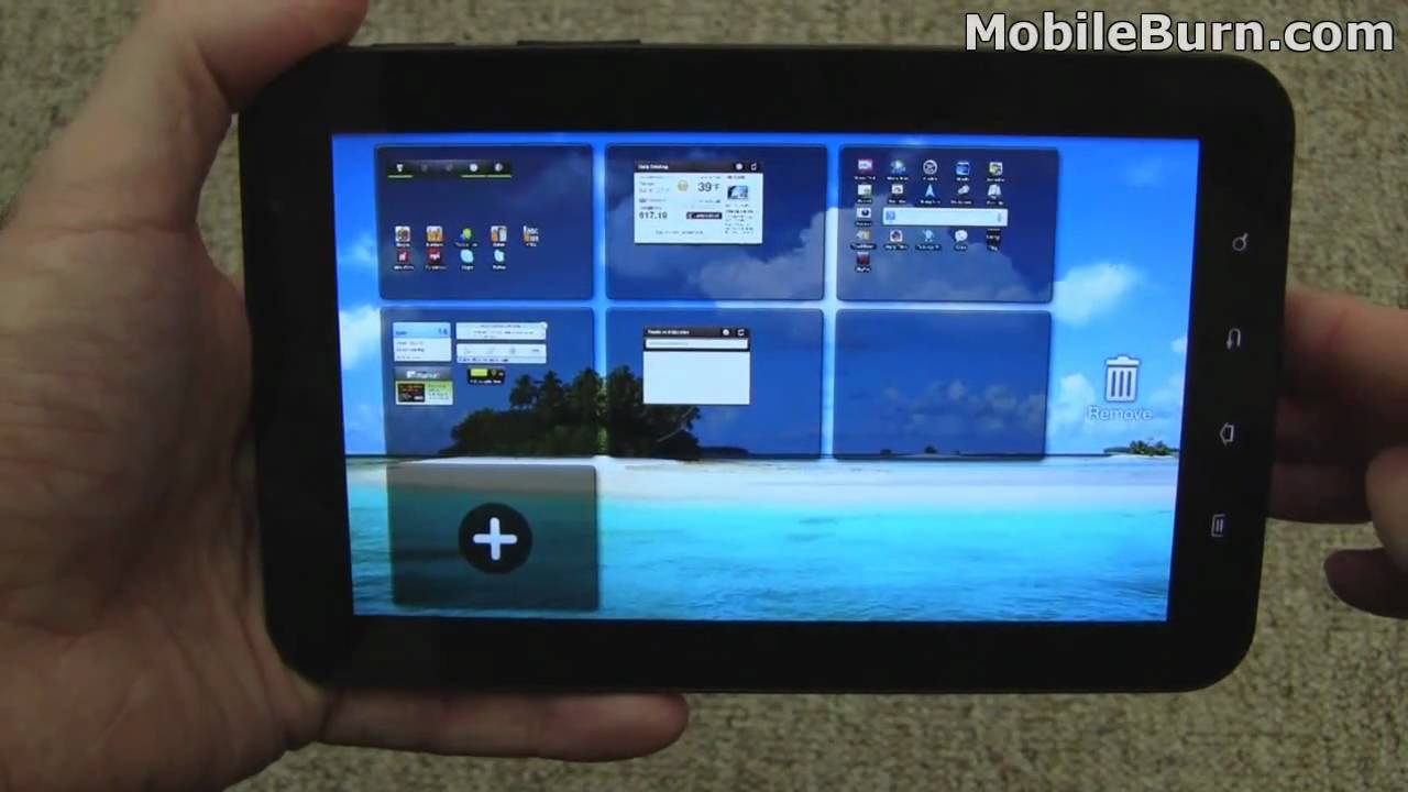 Samsung Galaxy Tab (T-Mobile) review - part 1 of 2 - YouTube