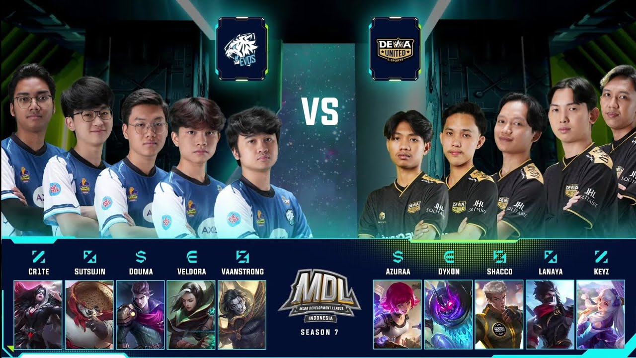 EVOS VS DEWA GRAND FINAL MDL Season 7 - YouTube