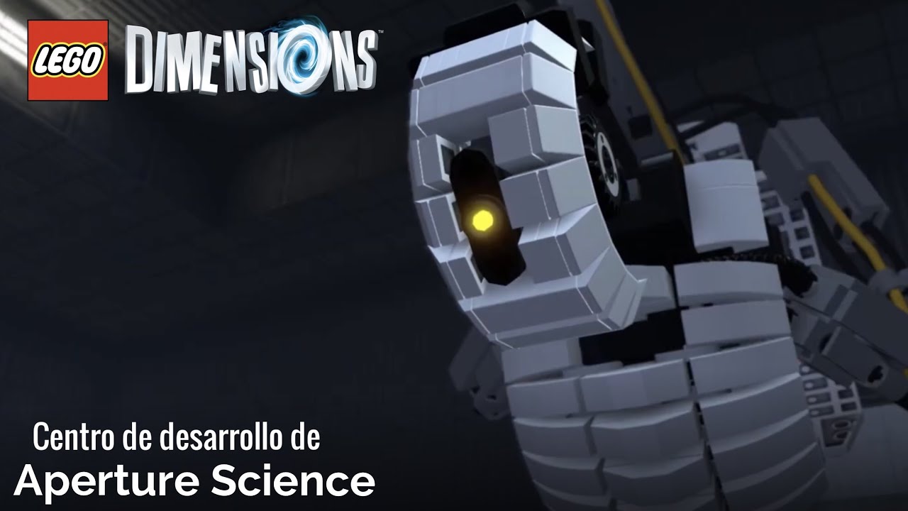 LEGO Dimensions. Centro de Desarrollo de Aperture Science - YouTube