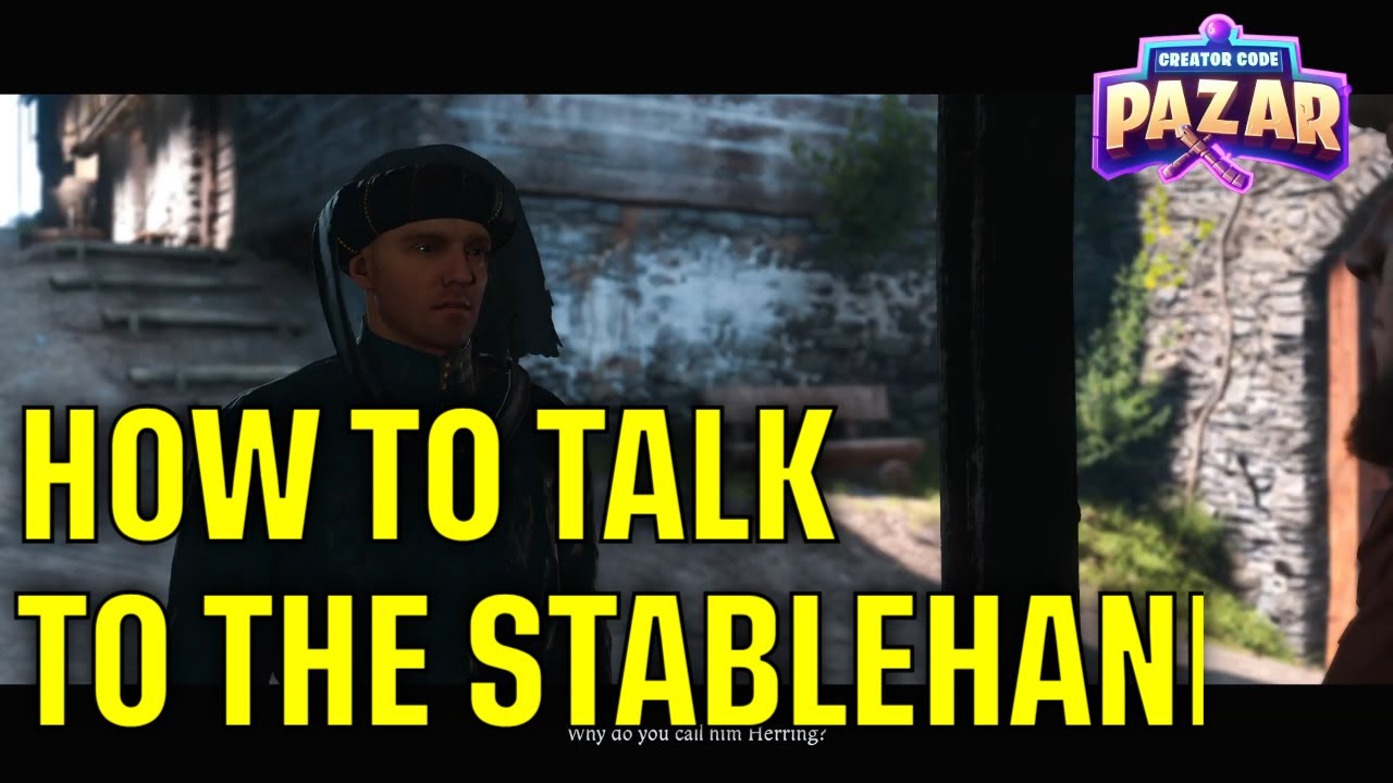 How to Talk to the Stable Hand "Back in the Saddle" Kingdom Come ...