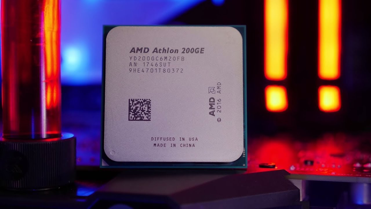 Overclocked Amd Athlon 200ge Benchmark Games - YouTube