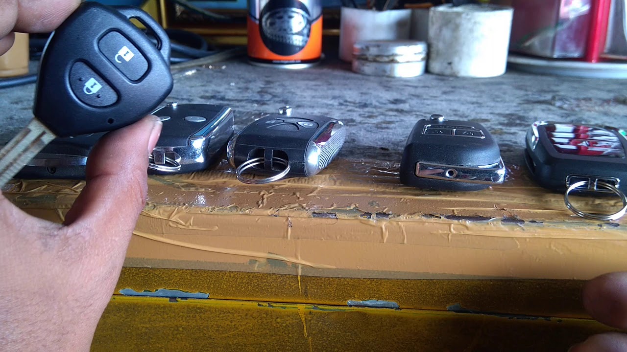 Upgrade kunci lipat /flipkey mobil innova,fortuner,vios,yaris,avanza ...